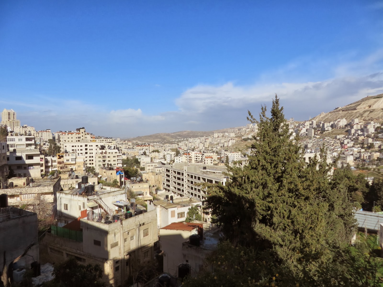 being there: Inside Nablus